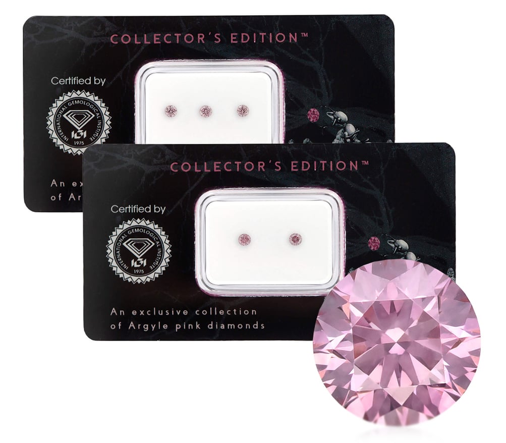 Bespoke Design with Collector's Edition Pink Diamond Packs