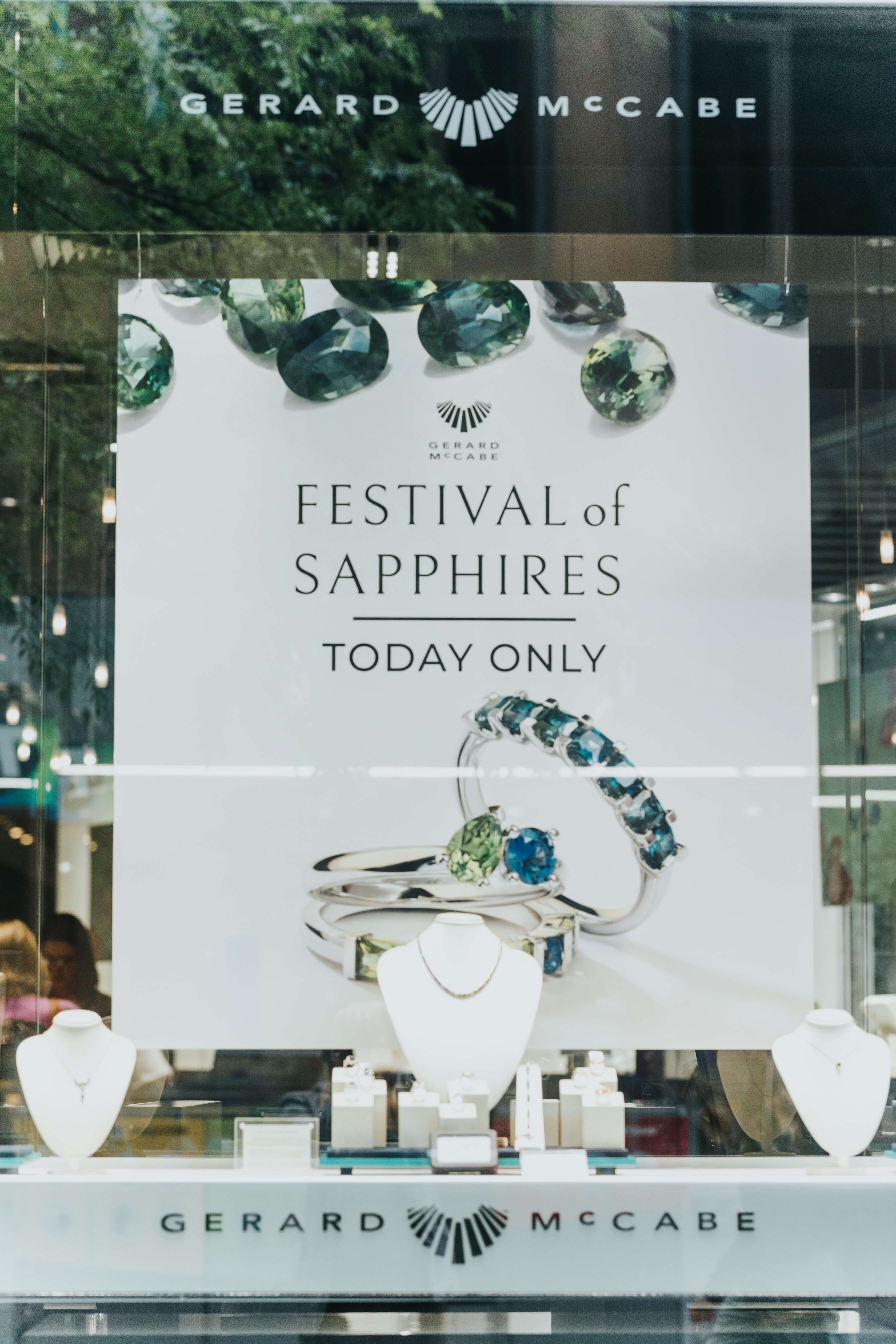 GERARD McCABE'S FESTIVAL OF SAPPHIRES